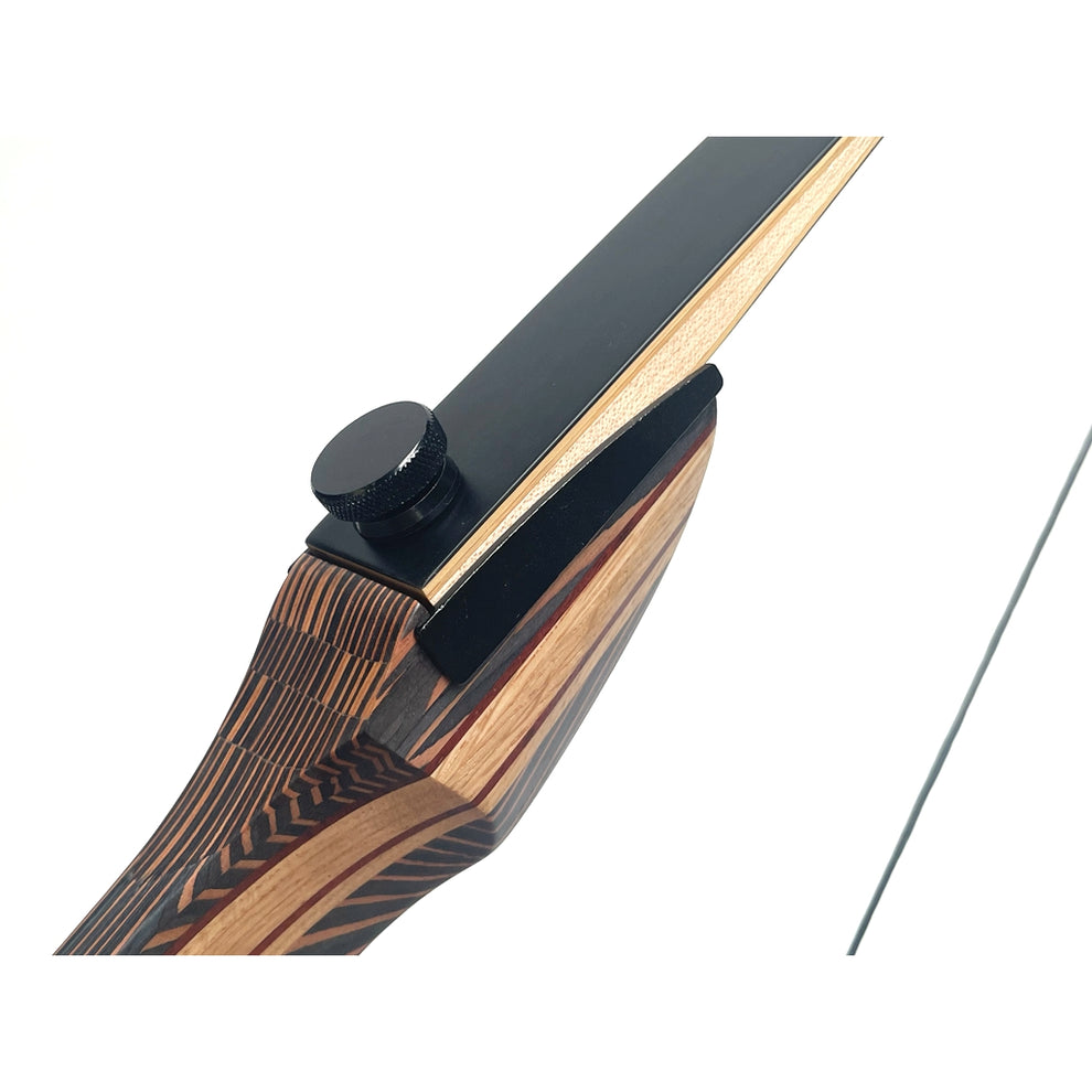 Old Mountain Archery Takedown Long Bow 64" Longbow 25-60lb RH/LH Hunti ...