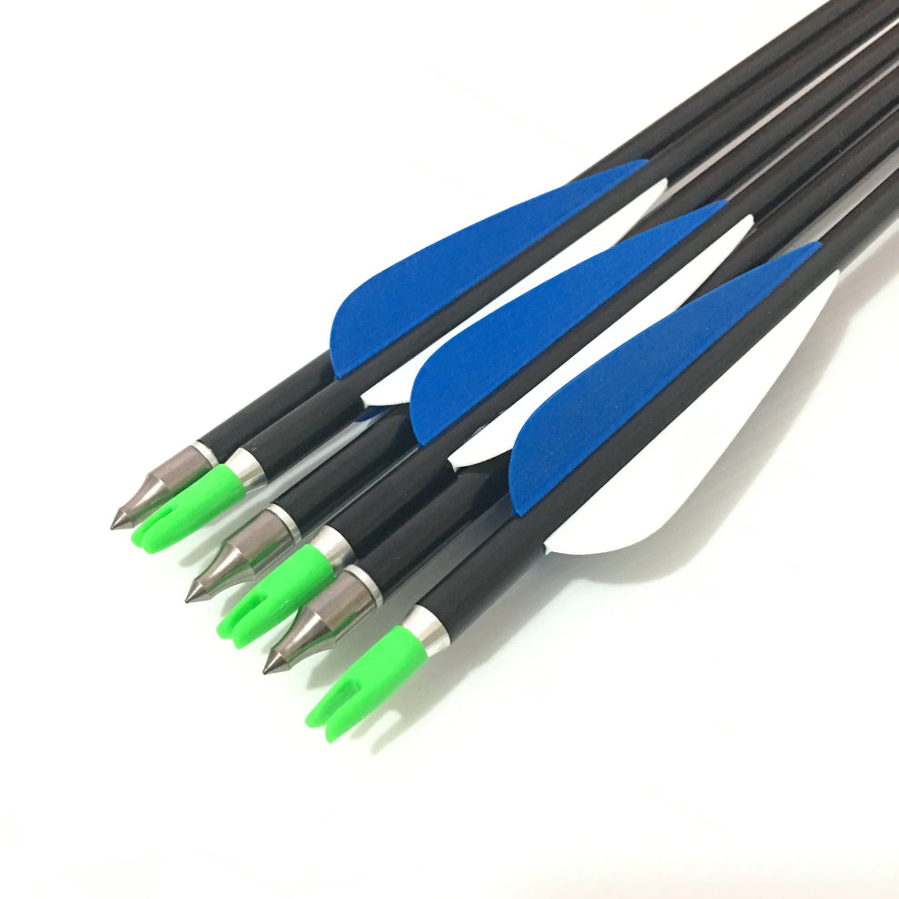 12X 31.5" HEAVY DUTY 2219 ALUMINIUM ARROWS Sp 300 COMPOUND RECURVE BOW ...